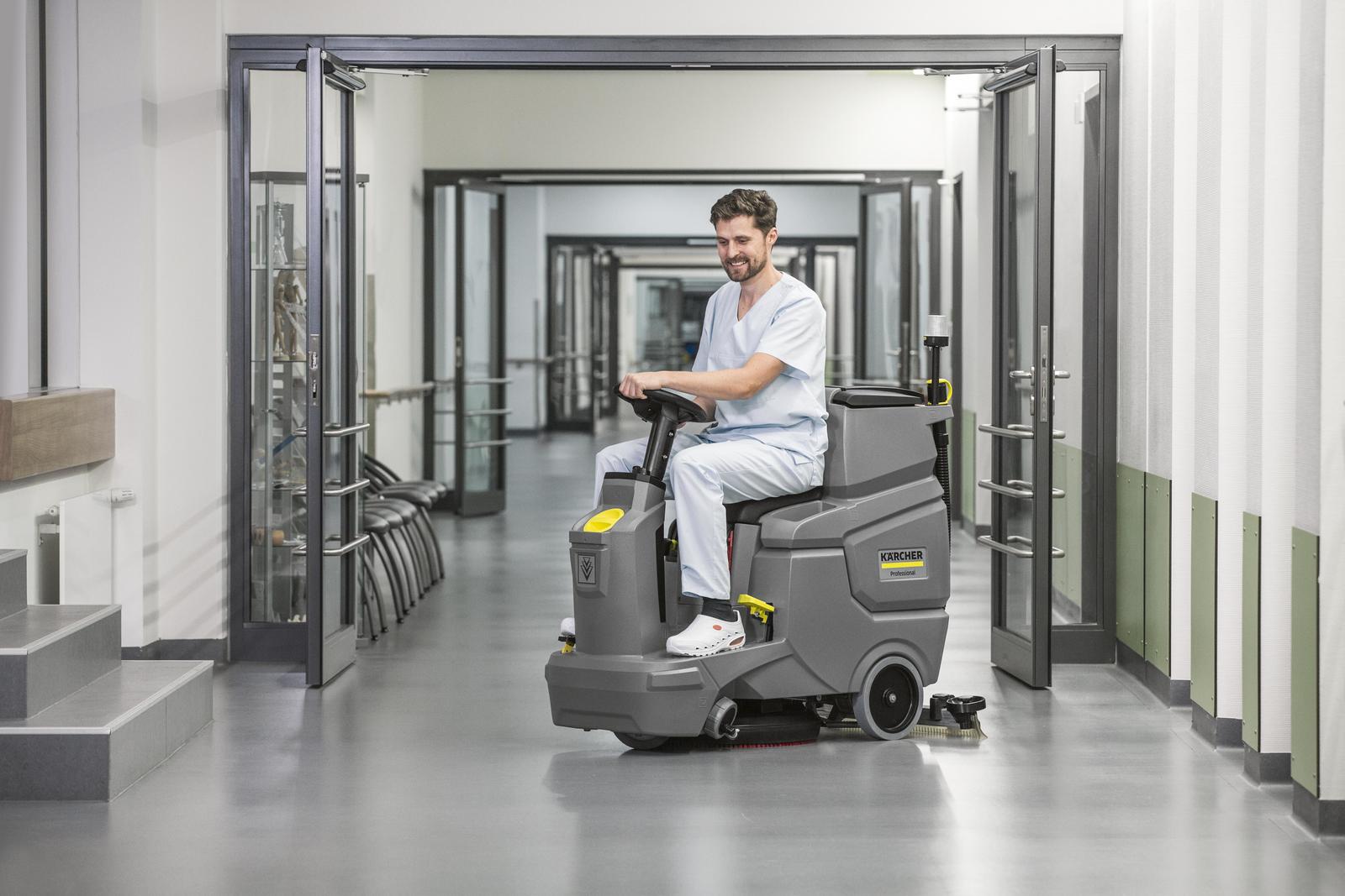 BD 50/70 R Classic Bp Pack|Ride-on Scrubber Drier|Distributor Karcher ...